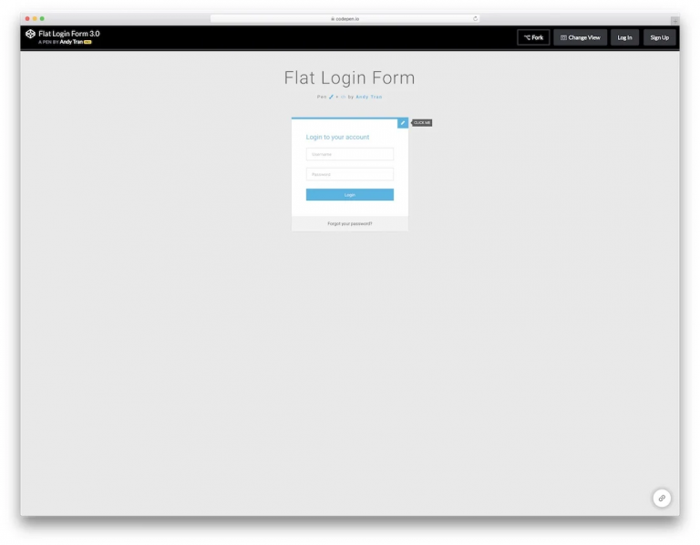 30 Formulários de Login HTML5 e CSS3 Gratuitos