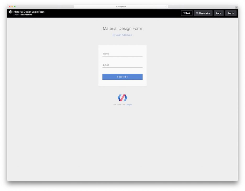 30 Formulários de Login HTML5 e CSS3 Gratuitos