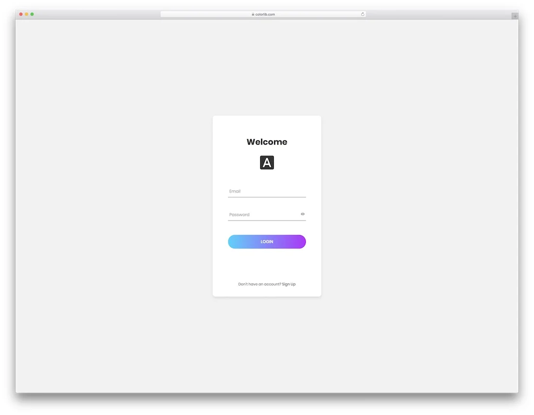 30 Formulários de Login HTML5 e CSS3 Gratuitos