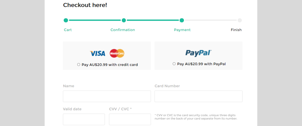10 Modelos de Checkouts em HTML e CSS Gratuitos