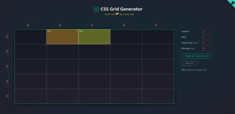 10 Geradores de Códigos CSS Prontos e Gratuitos