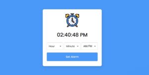 Como Criar um Despertador em HTML CSS e JavaScript